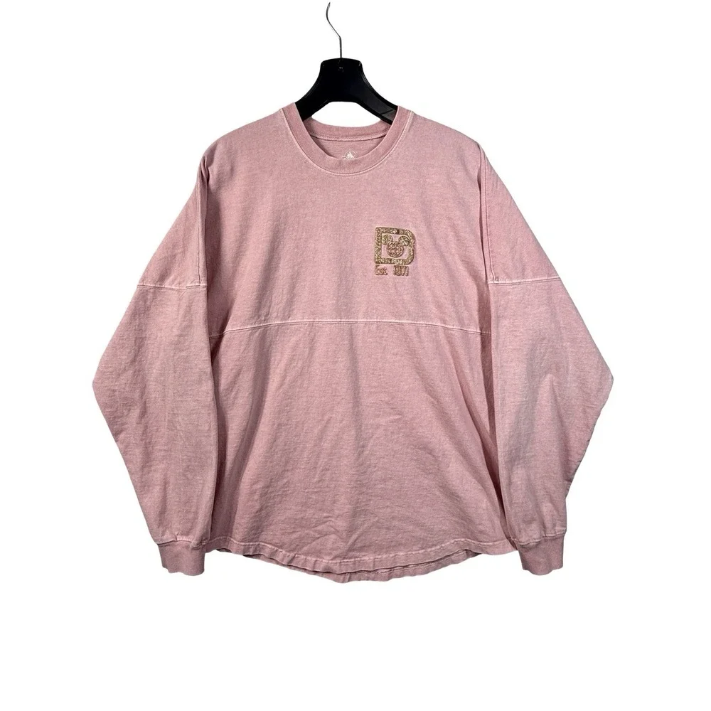 SPIRIT JERSEY | Tops | Walt Disney World Spirit Jersey Pink Gold ...
